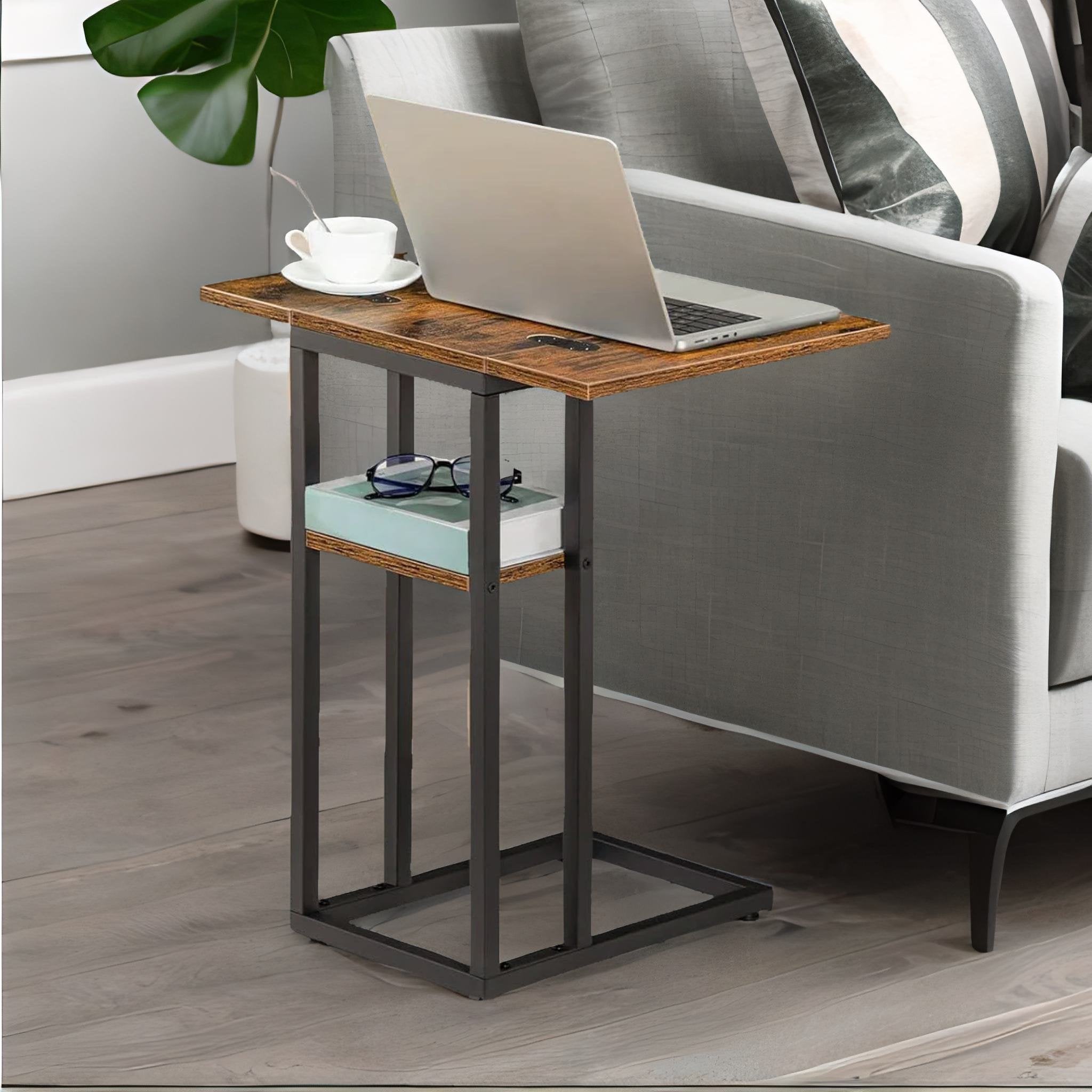Extendable Small Table, Small Side Table, Small Coffee Table, Side ...